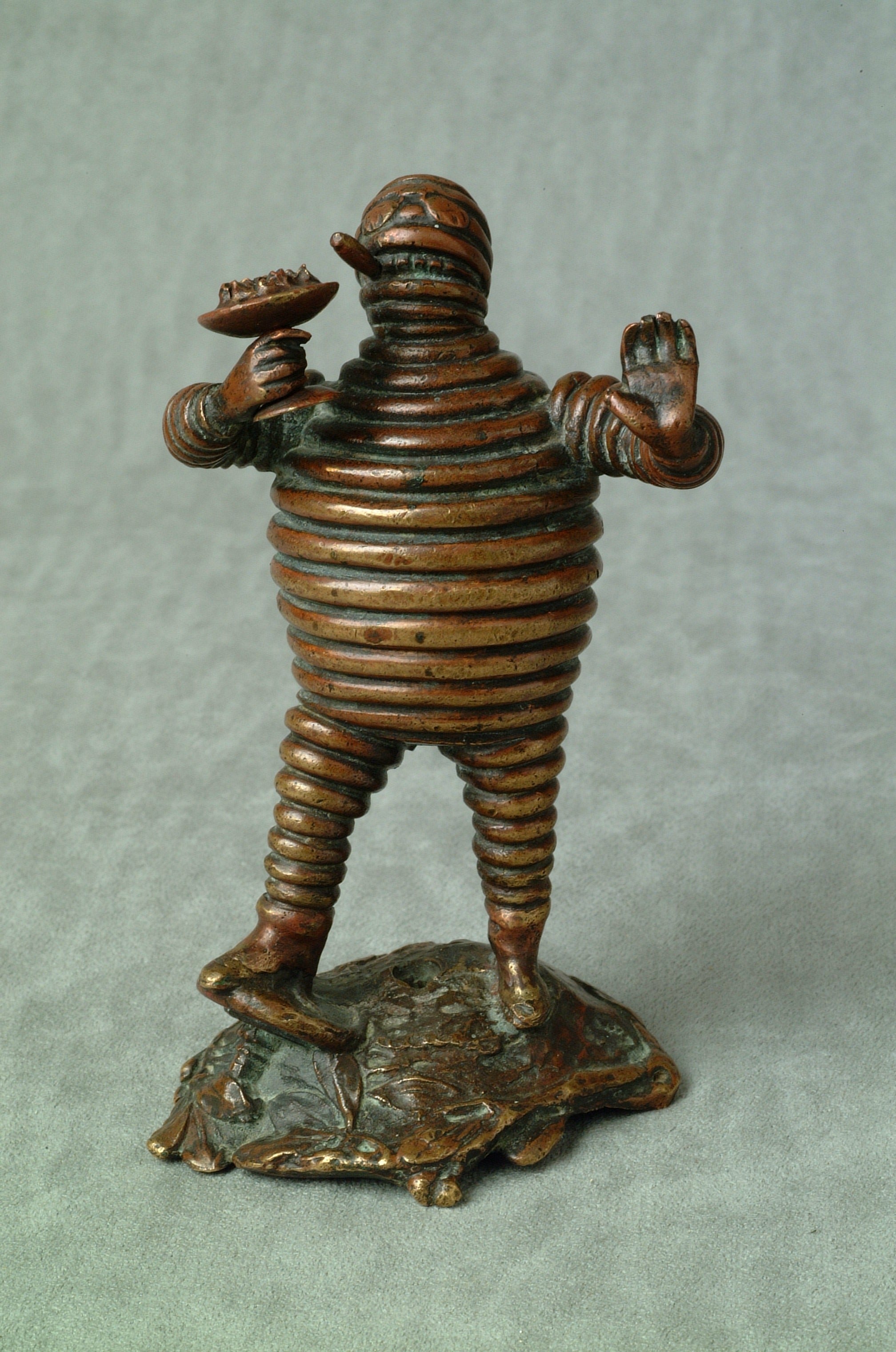 ＃2786 "Michelin Bibendum Bronze Ornament" – Antiquites Brocante Paris ...